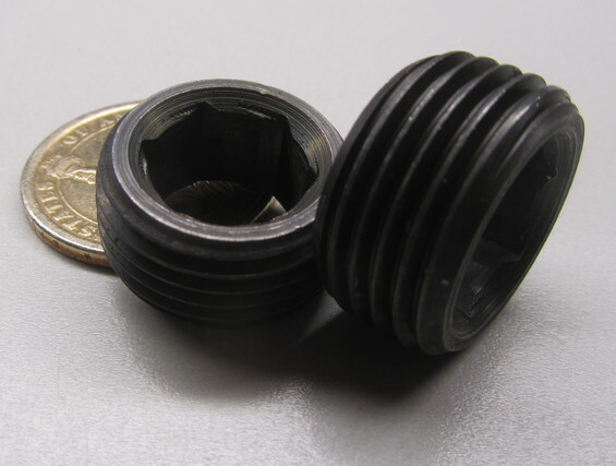 Black Oxide Hollow Jam Set Screws, 7/8"-14 x 7/16" Height, 5 Pieces | eBay