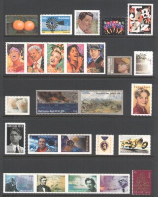 2011 U.S. COMMEMORATIVE YEAR SET *60 STAMPS* MINT-NH | eBay