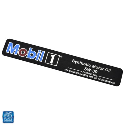 Mobil 1 Factory OEM 5W-30 Plaque / Badge | eBay