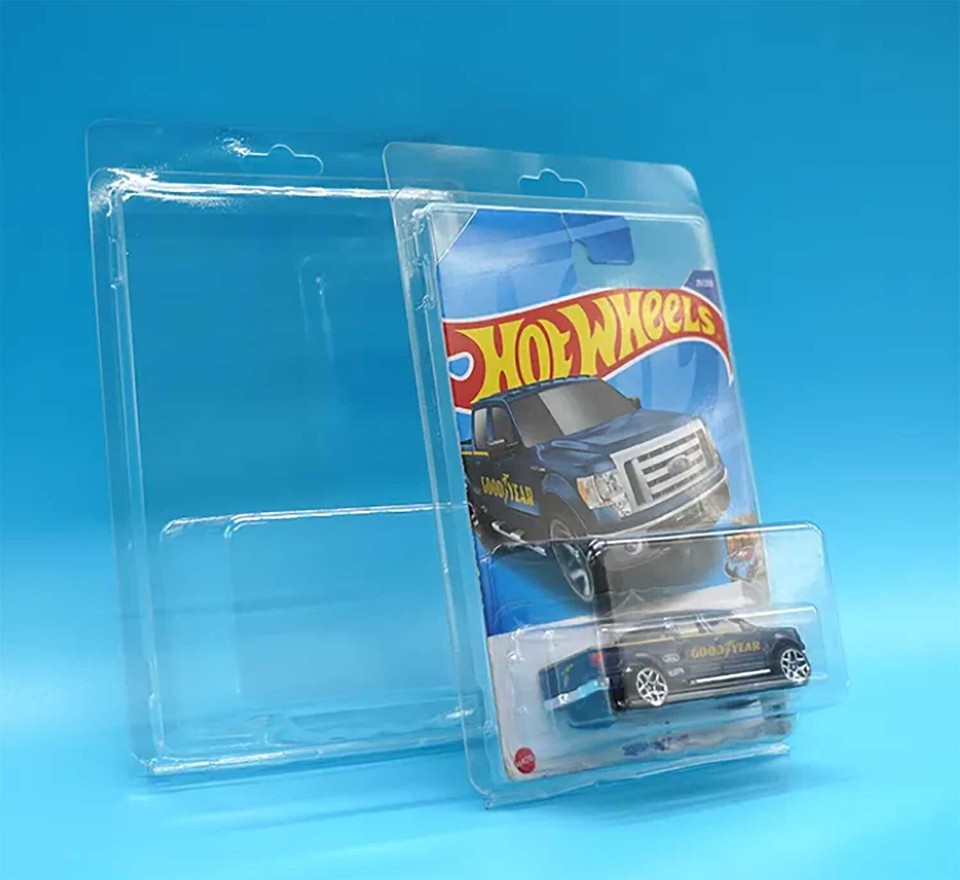 Hot Wheels Protector Case Clamshell Blister Packs Clear Display ...
