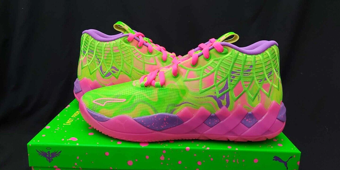 PUMA x Lamelo Ball MB.01 Inverse Toxic Mens Size 8 US/9.5W 310437-01 ...