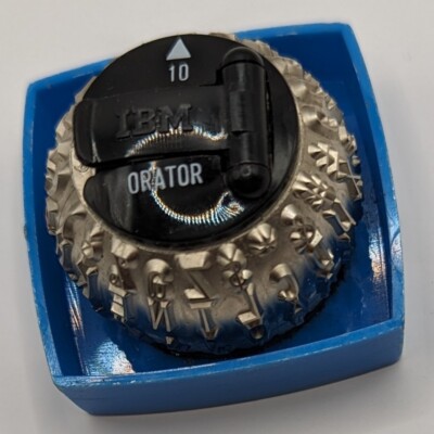 IBM Orator 10 Font Ball Selectric Typewriter | eBay