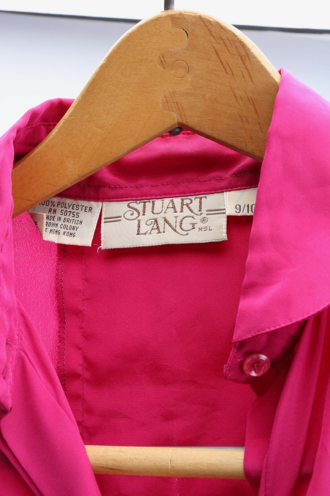 Vintage Stuart Lang Magenta Disco Top size 9/10 Y2K | eBay