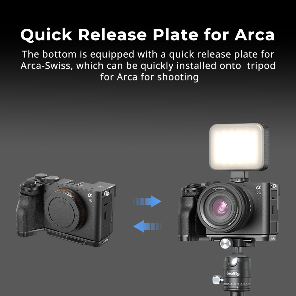 SmallRig A7C II / A7CR Handgrip L-Shape Grip for Sony Alpha 7C II/Alpha ...