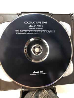 Music CDs Coldplay And DVD Together 2 Cd Set | eBay