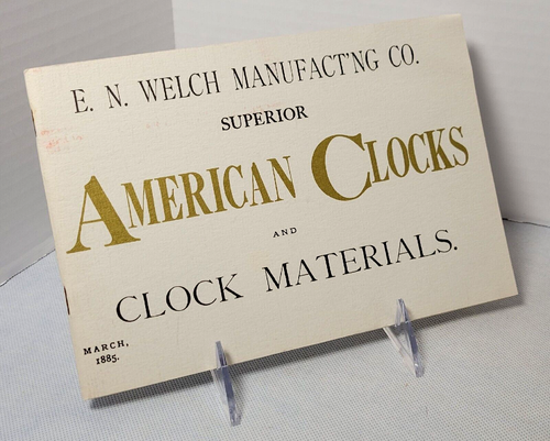 E.N. Welch Manufacturing Co. Superior American Clocks and Clock ...