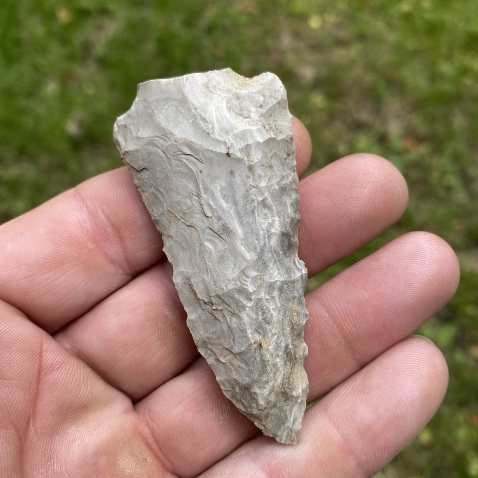 MLC 349 3” Archaic Snap Base Arrowhead Old Tn - Ky - Il Artifact | eBay