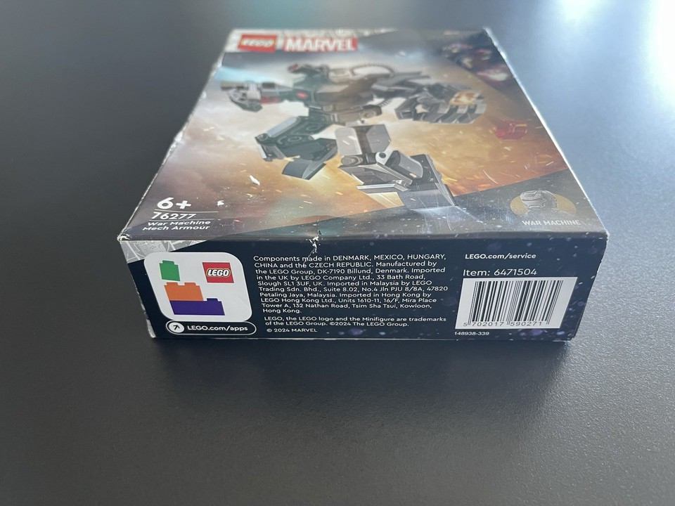 LEGO Marvel War Machine Mech Armor 76277 Toy Building Kit 154 pcs NEW ...