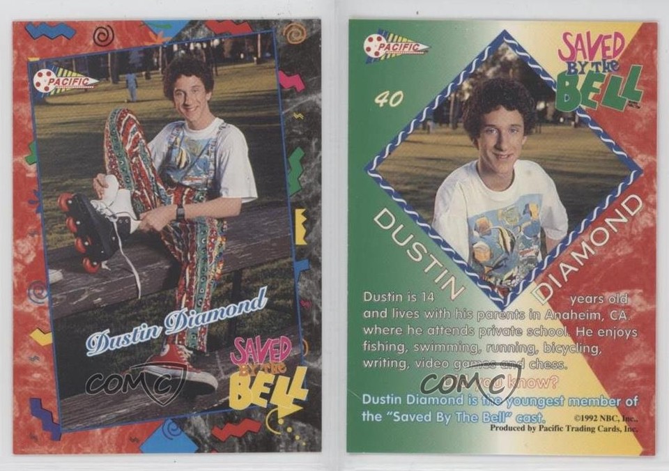 1992 Pacific Saved by the Bell Dustin Diamond #40 1p5 | eBay