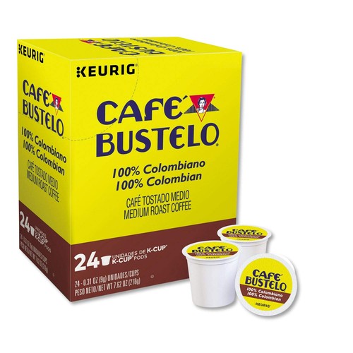 Cafe Bustelo 96 Count K Cups Cuban Coffee Strong Rich Flavorful Medium ...