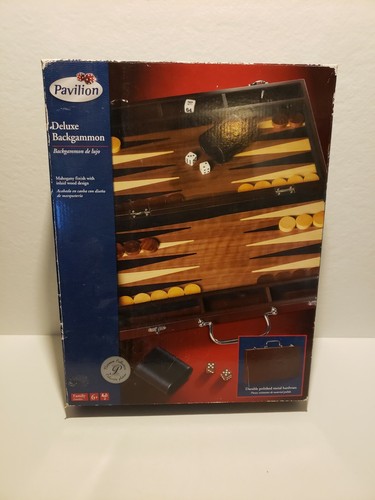 Pavilion Deluxe Backgammon open box | eBay