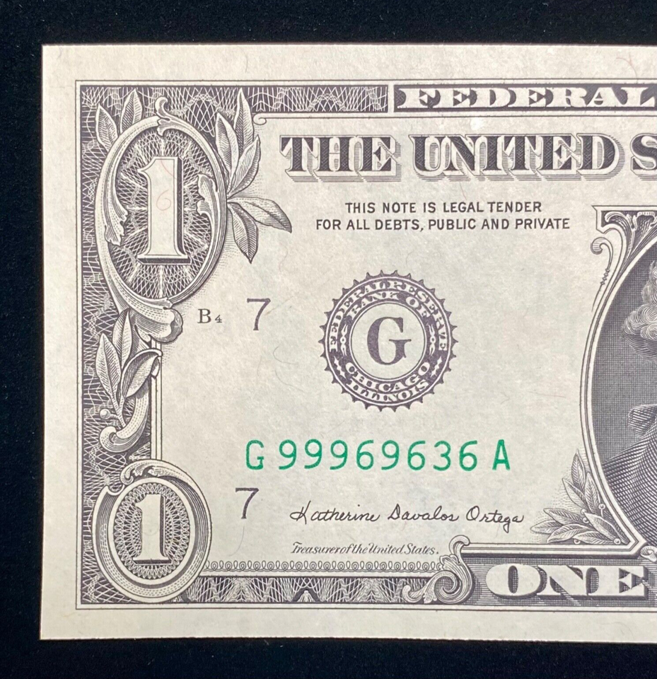 High Serial Number Note LOT_UNC ️99999_999~~1985/2003🏧FLIPPER NOTE ...