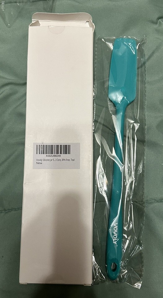 Silicone Jar Spatula, Long Handle Jar Spatulas, High Heat Resistant 1 ...