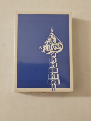 ACE FULTON V1 DODGER BLUE IVORY 37 PLAYING CARDS NEW SEALED | eBay