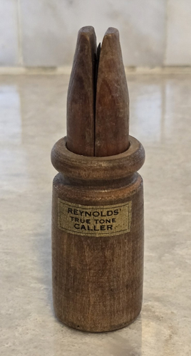 Rare Early Reynold True Tone Crow Call Gold Reynold Label Works | eBay