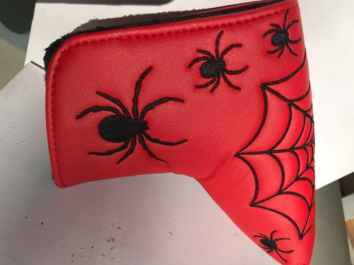 Snowden Golf New Spider blade type Red Cameron style putter cover ...