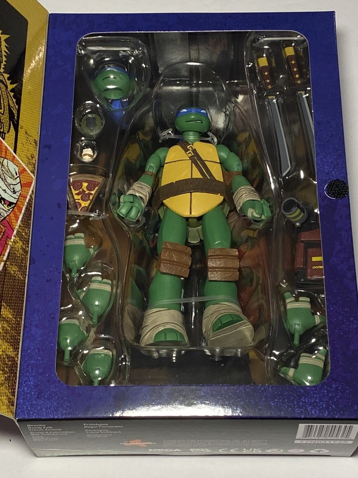 NECA TMNT Teenage Mutant Ninja Turtles 2012 Cartoon Ultimate Leonardo ...