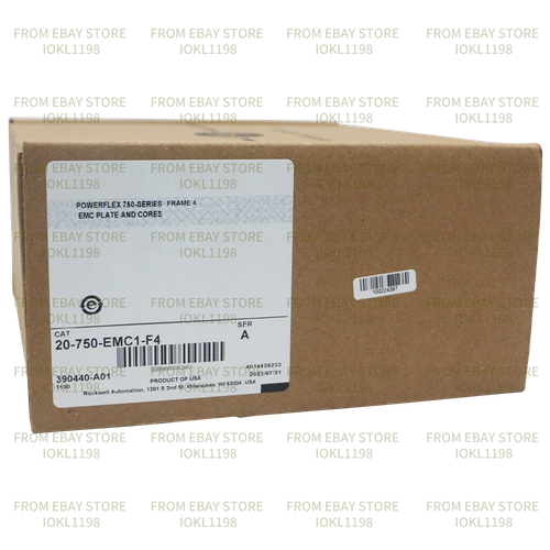 New AB Kit EMC Plate With Cores Frame 4 SER A Allen Bradley 20-750-EMC1 ...