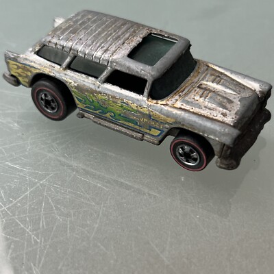 Hot Wheels Redline Vintage 1969 Chrome Alive '55 Hong Kong 1955 Chevy ...