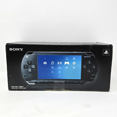 Sony PSP-1001 Black Portable Handheld Console PlayStation BRAND NEW ...
