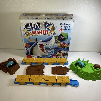 SHARK MANIA Game 2014 Spin Master Discontinued Working Incomplete | eBay