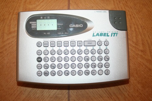 Casio Label It! EZ Label Printer (Model KL-60) | eBay