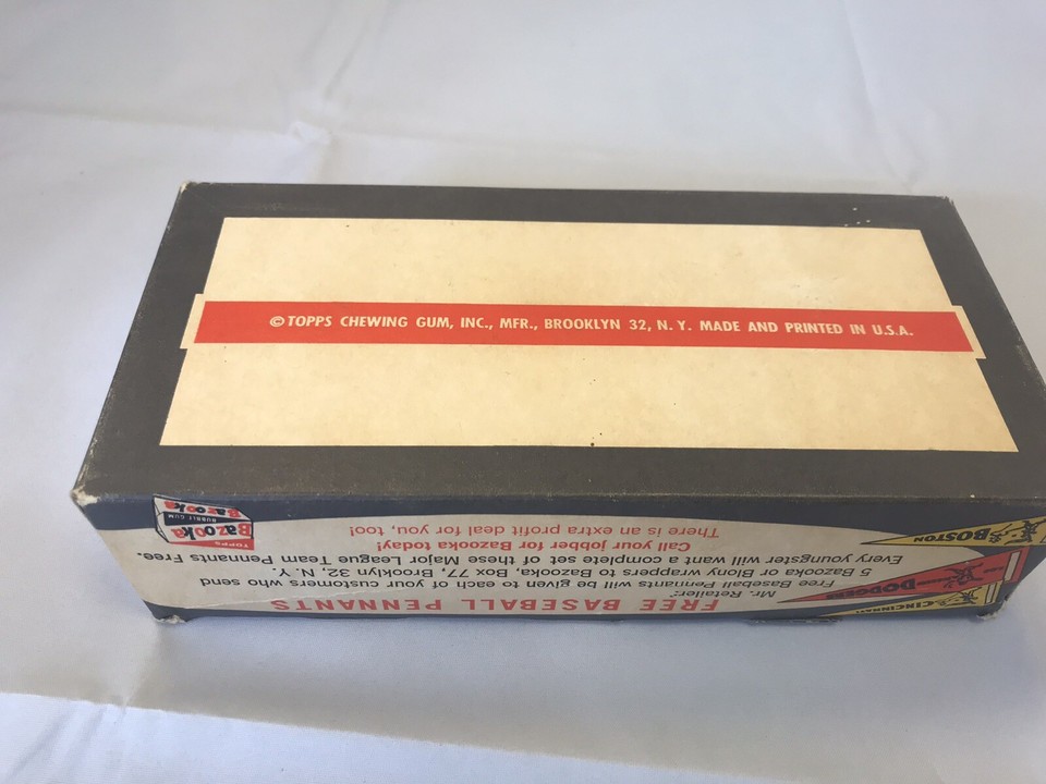 1959 TOPPS BASEBALL 5 CENT EMPTY DISPLAY BOX RARE | eBay