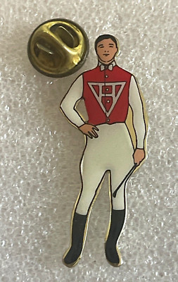 Jockey John Red Pollard Uniform 's Seabiscuit Pin. #10 | eBay