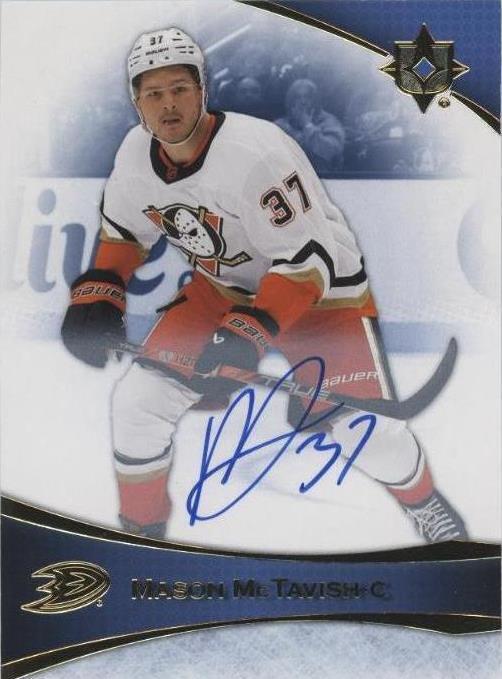 2022-23 Upper Deck Ultimate Collection - Mason McTavish #14 Autographs ...
