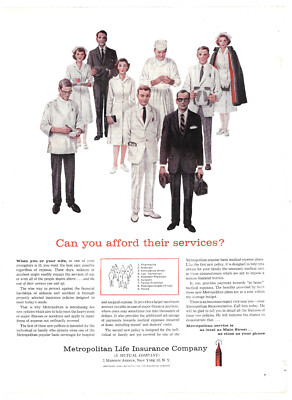 Metropolitan Life Insurance Print Ad Vintage Advertisement Insurance Ad ...