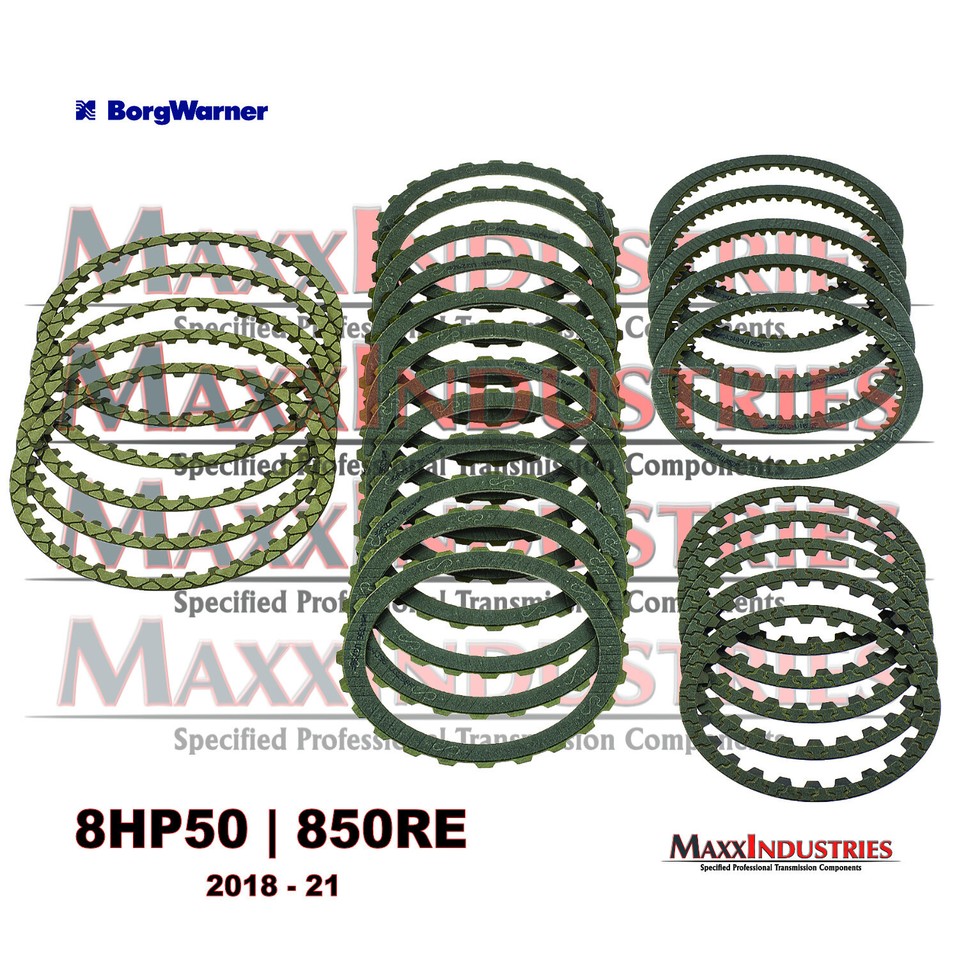 850RE 8HP50 Transmission Master Rebuild Kit less Steels w/Pistons Rings ...