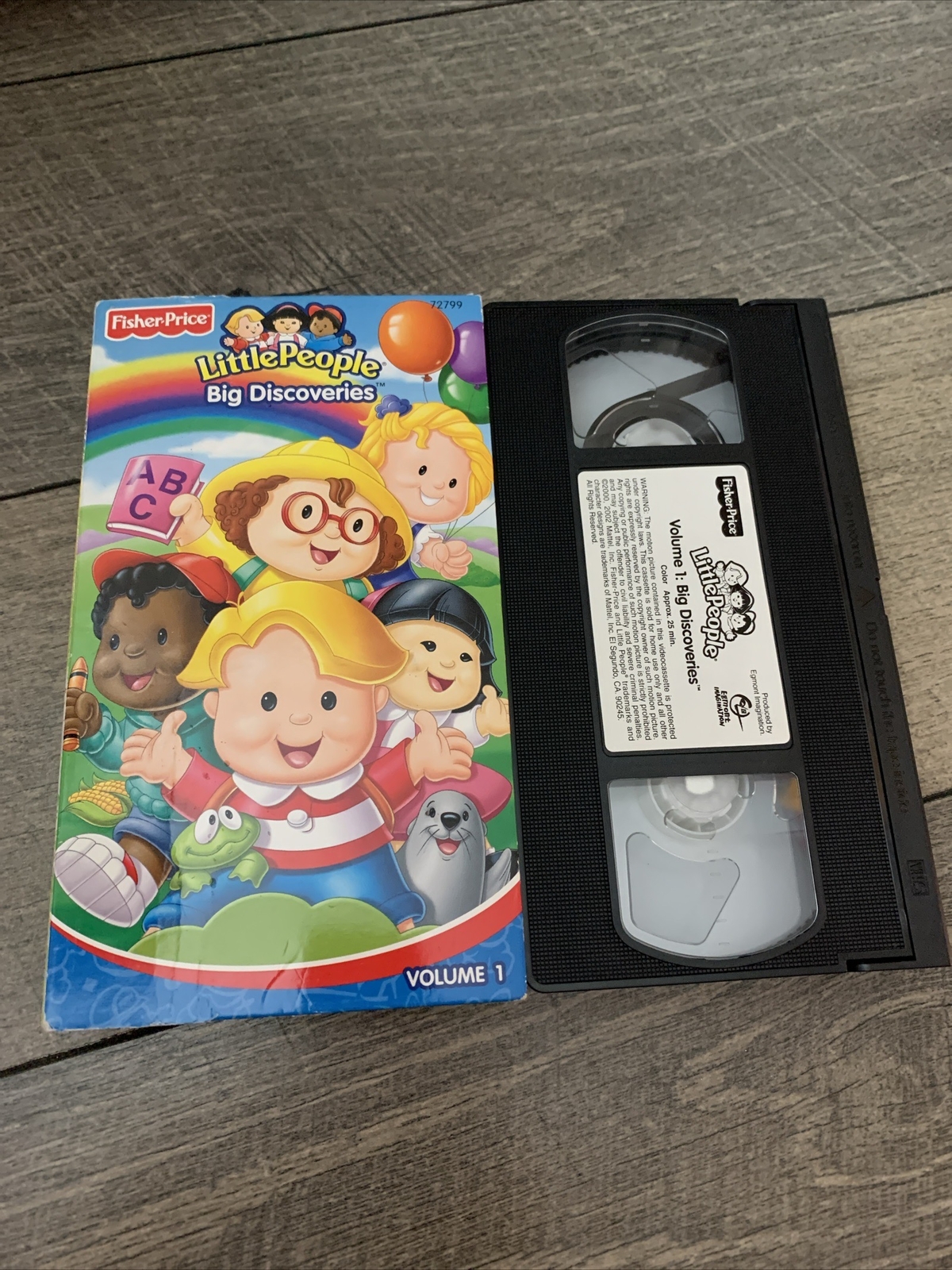 Fisher Price Little People, Big Discoveries, Volume 1 (VHS, English ...