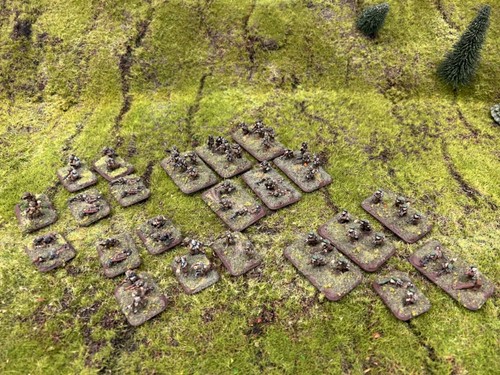 Flames of War British Commando Infantry lot x21 Painted FOW Battlegroup ...