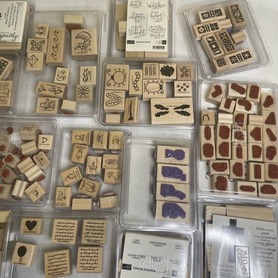 Stampin Up Stamps Sets New & Used Lot | eBay
