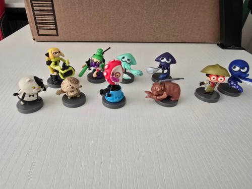 Splatoon Candy figures - Agent 4, Shelldon, Judd, Grizz, Octarian ...