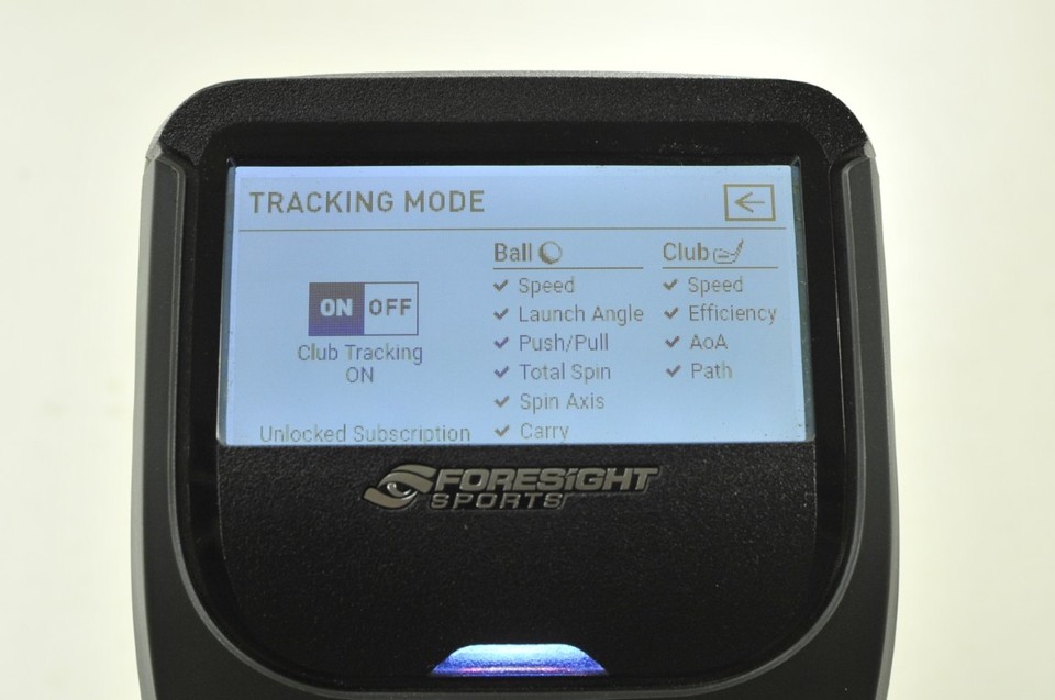 Foresight Sports GC3 Ball and Club Data FSX Software Launch Monitor ...
