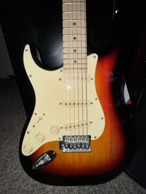 Sawtooth Electric Deluxe Guitar Sunburst Strat Maple Neck | eBay