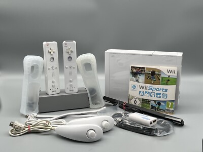 Nintendo Wii 2 Player komplettset 2 Original Controller Sets + HDMI ...
