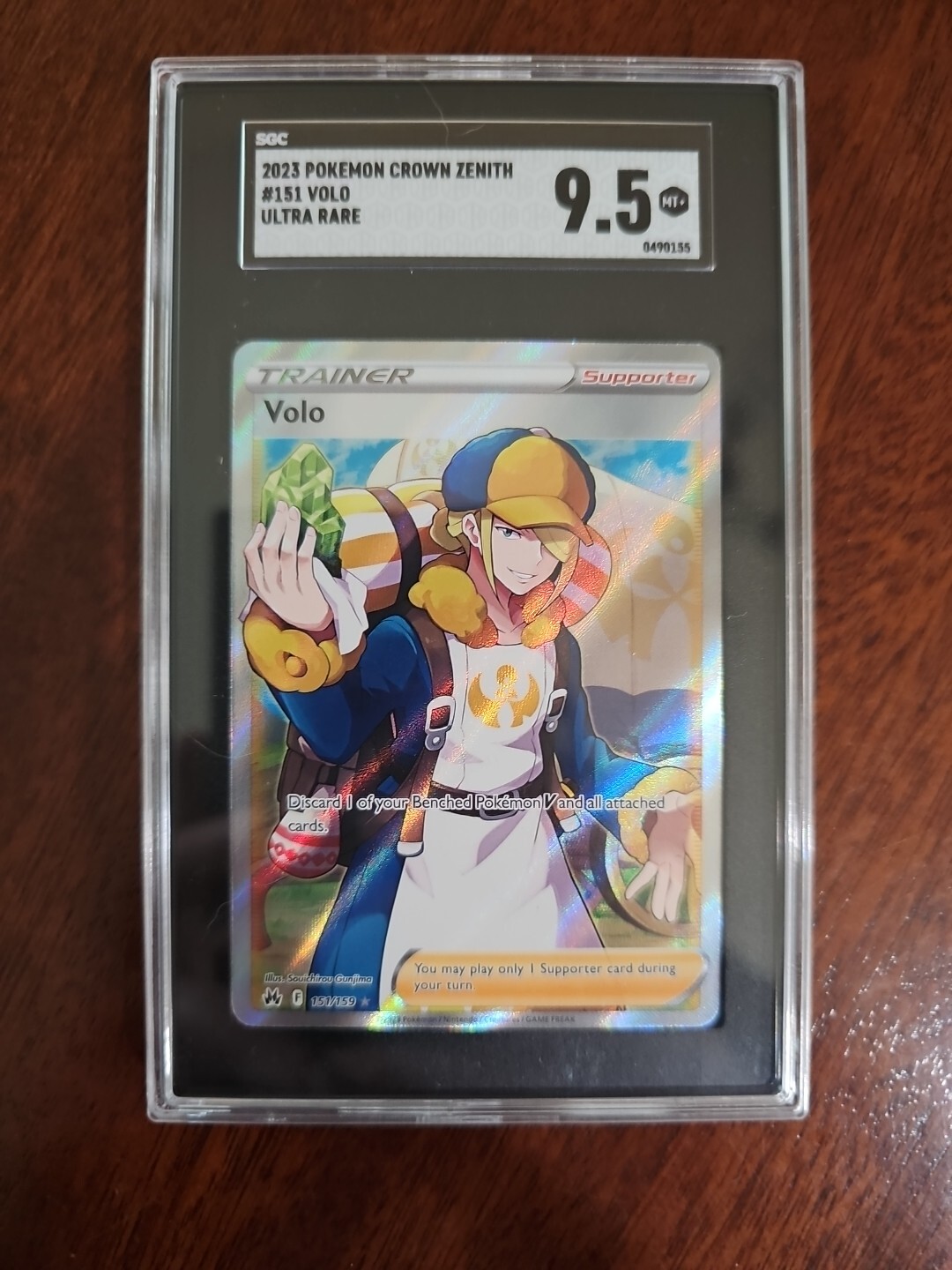 Pokémon TCG Volo (Full Art) Crown Zenith 151/159 Holo Ultra Rare for ...