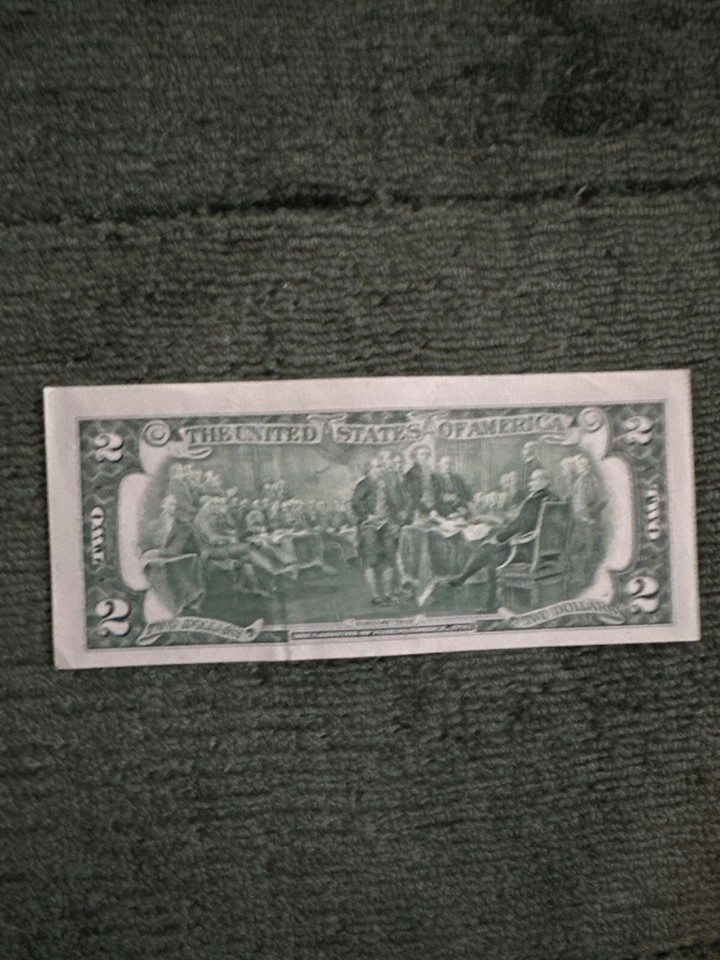 US 2003 SERIES A RARE!! FANCY Serial Number $2 dollar bill | eBay
