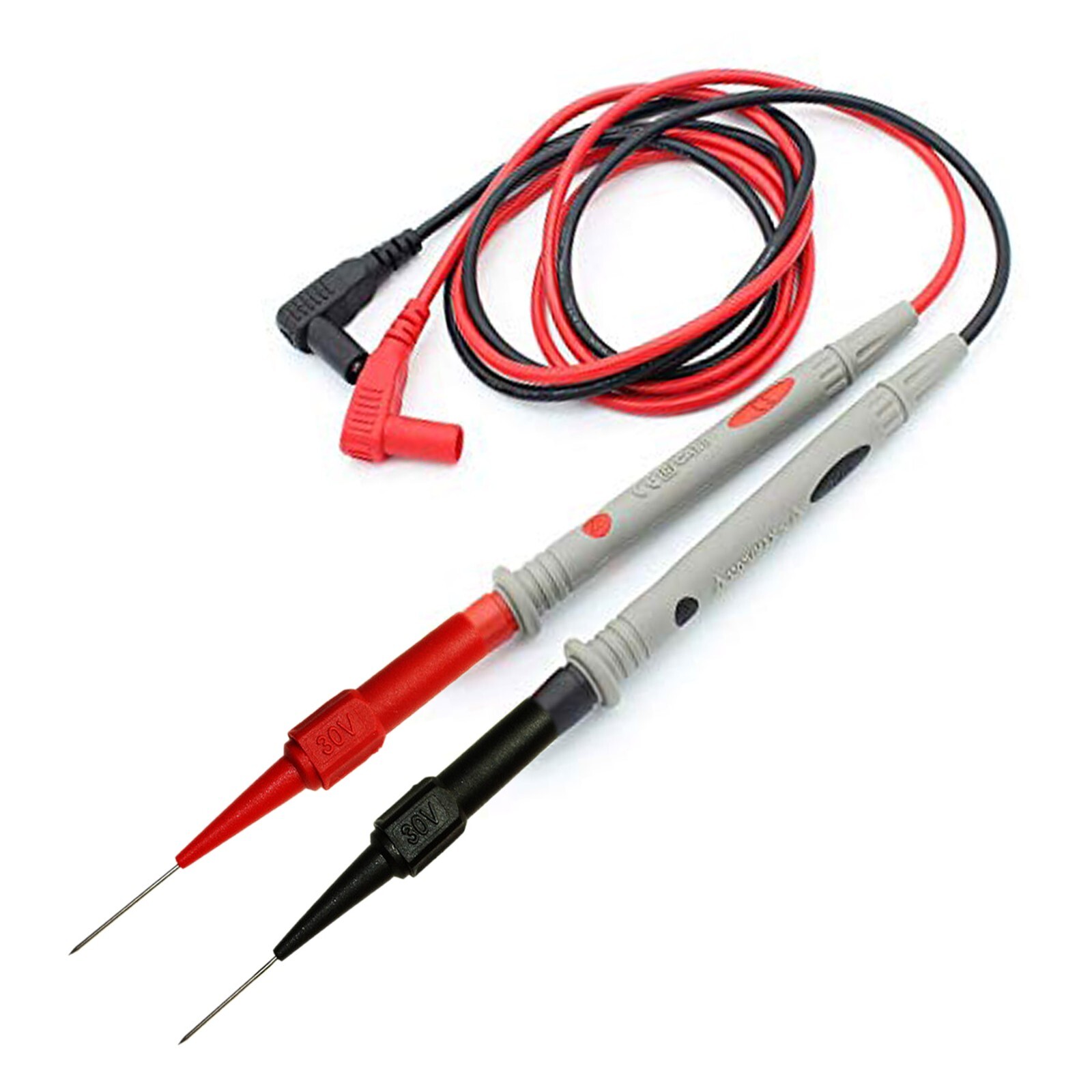 2 Pairs Needle tipped tip multimeter probes test leads FOR FLUKE tester ...