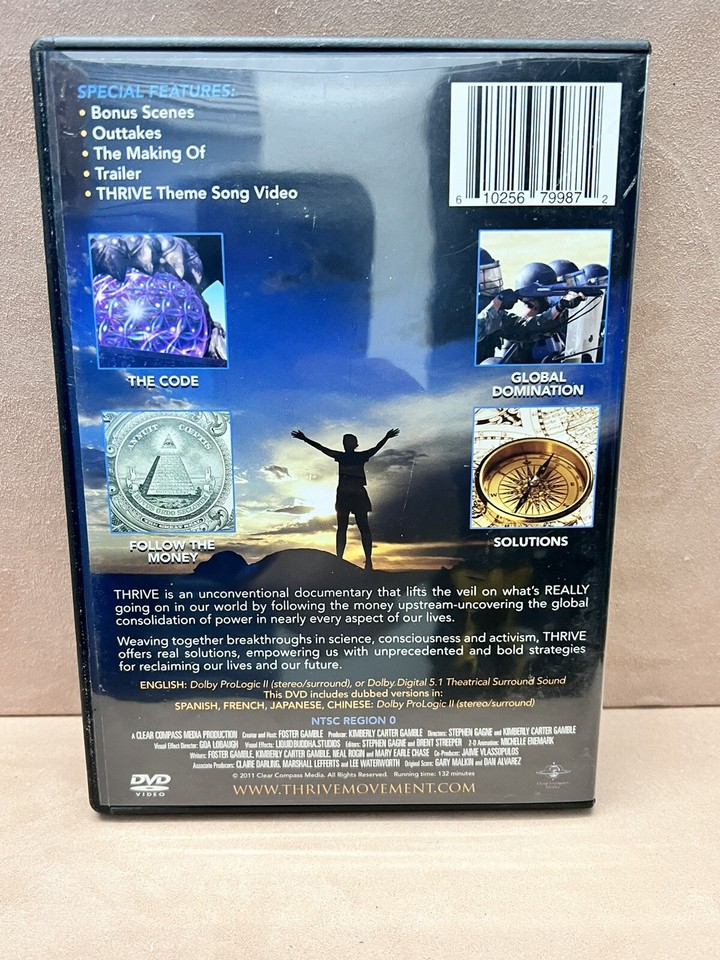 Thrive What on Earth Will it Take DVD 2011 | eBay