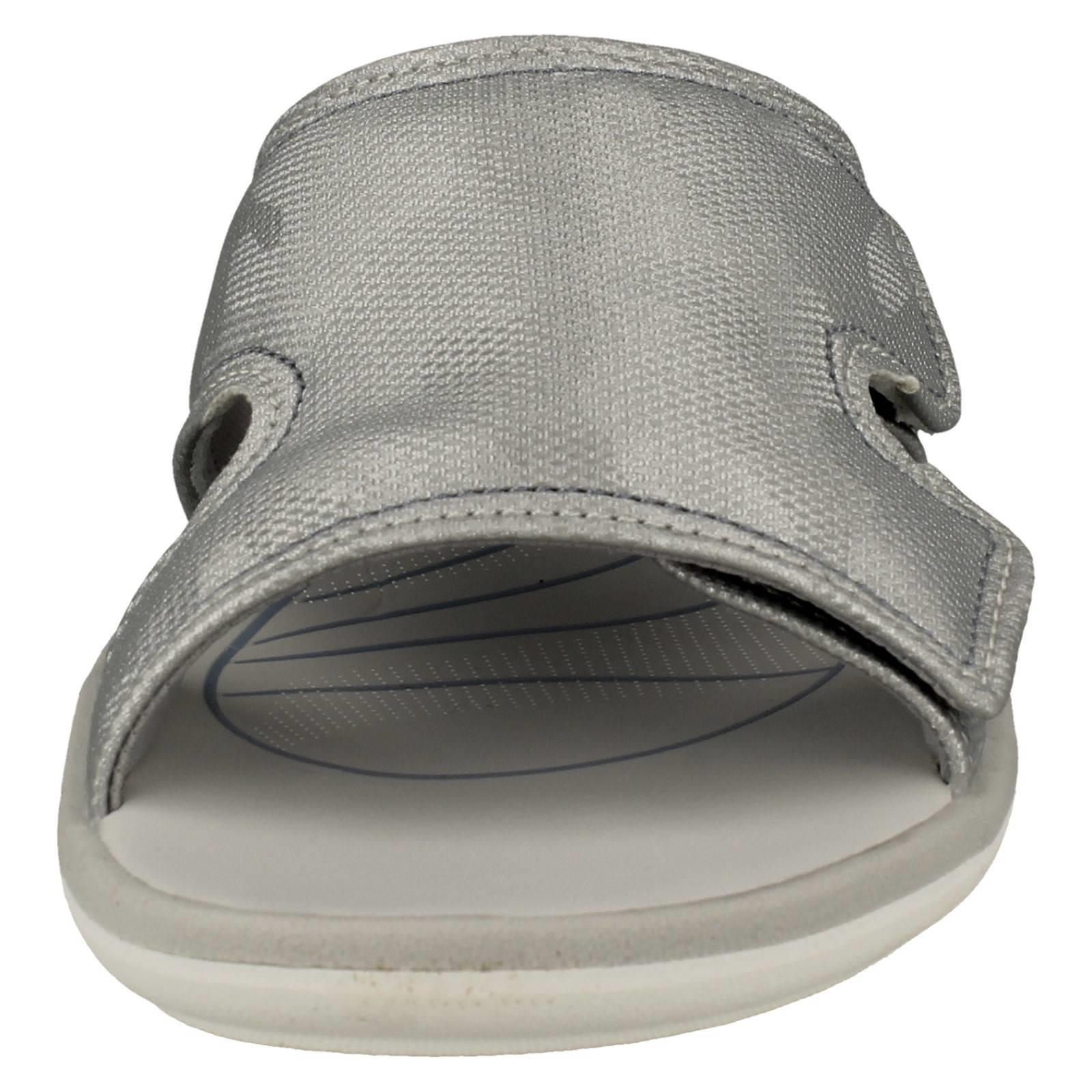 LADIES CLOUD STEPPERS BY CLARKS FLAT HOOK & LOOP MULE SANDALS GLIDE BAY2 SIZE | eBay UK