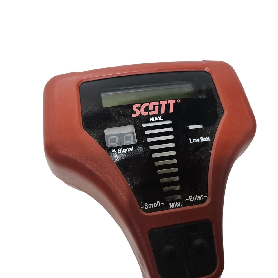 Scott Safety Pak Tracker Hand Held Receiver Assembly 200397-02 | eBay