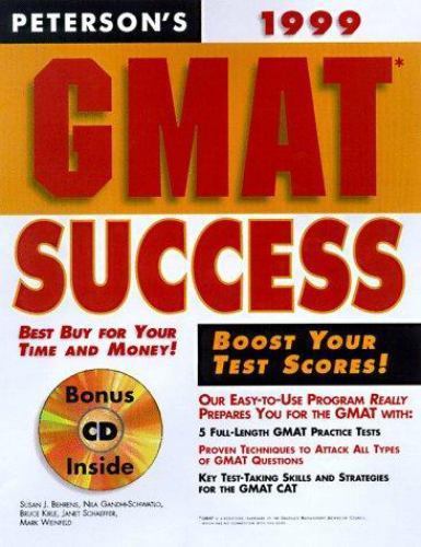 Peterson's Test Success Ser.: GMAT Success by Susan J. Behrens (1998 ...