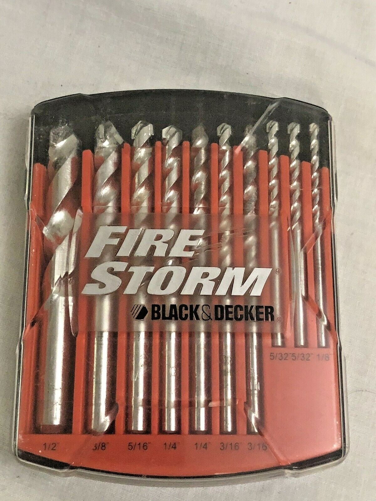 Fire Storm Black & Decker Rotary Masonry Bit Brick Block Mortar FS132RD ...