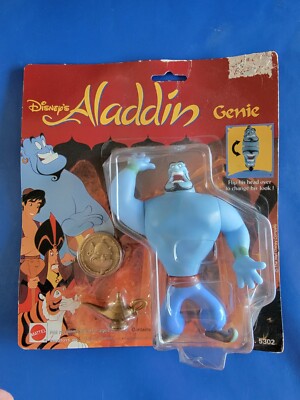 Mattel Disney Aladdin Genie Action Figure in original packaging | eBay