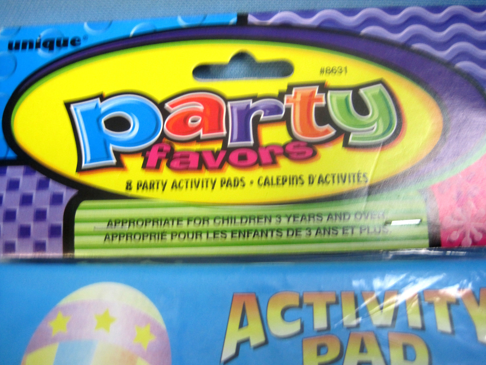 8 Party Activity Pads Favors Age 3 & Up Color Puzzles Mazes Word Search ...