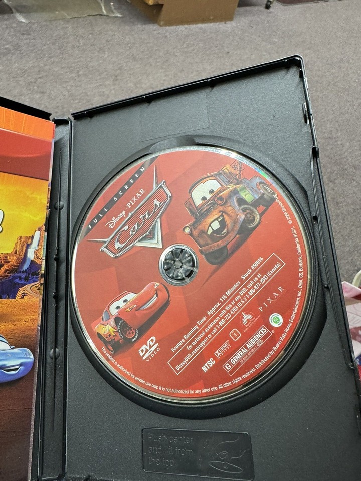 Walt Disney's/Pixar Cars (DVD, 2006) Full Screen | eBay