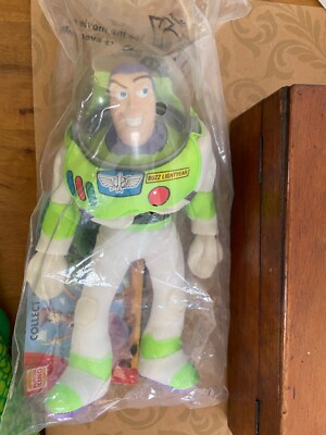 Buzz Lightyear Toy Story 1995 Burger King 10" Plush Puppet Figure MIP ...